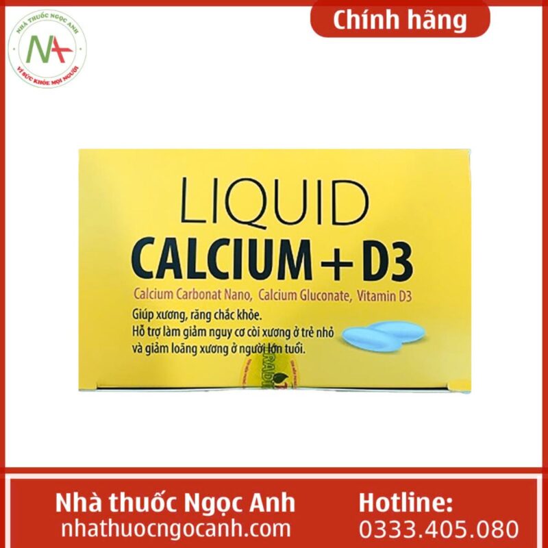 Thuốc Liquid Calcium+D3 Akophar có tốt không, mua ở đâu
