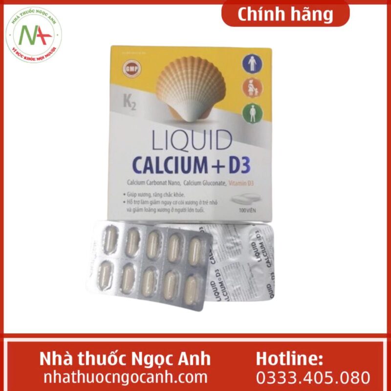 Thuốc Liquid Calcium+D3 Akophar có tốt không, mua ở đâu