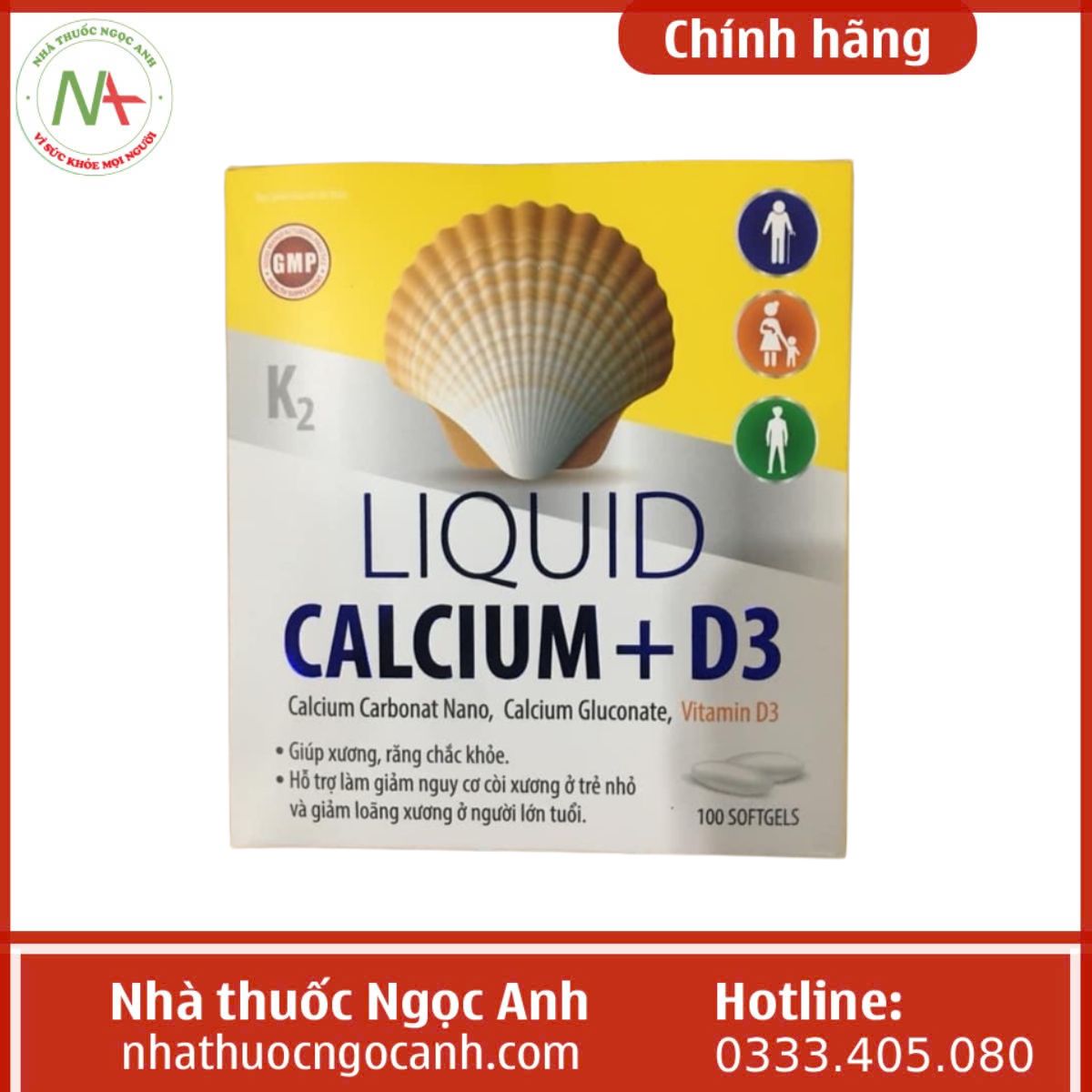 Thuốc Liquid Calcium+D3 Akophar có tốt không, mua ở đâu