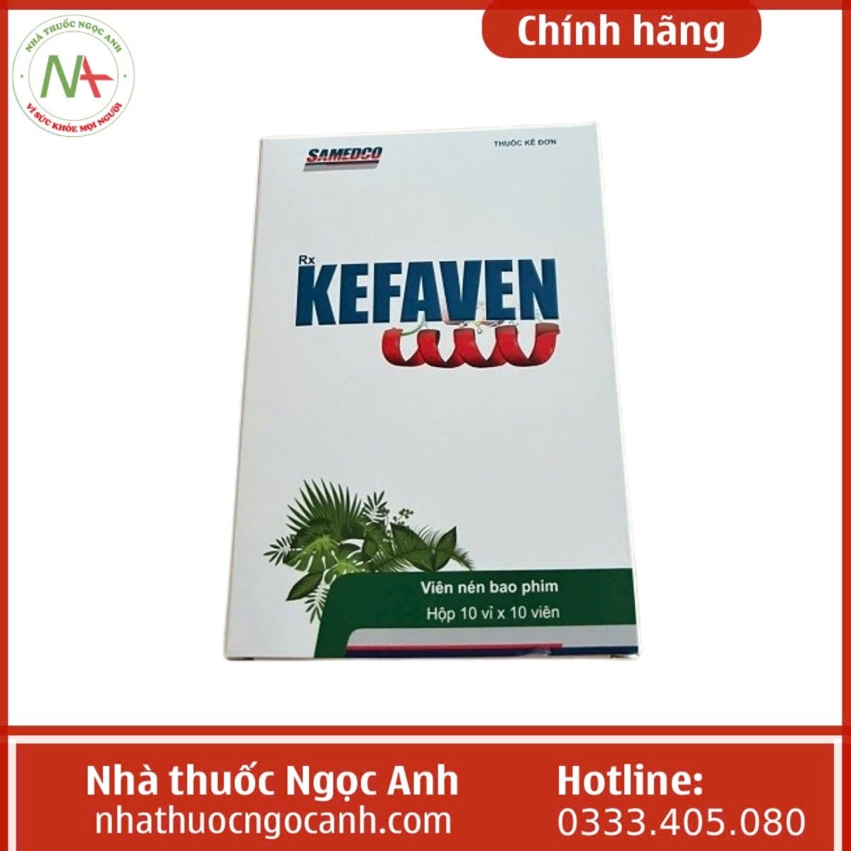 Thuốc Kefaven có công dụng gì? Tìm mua ở đâu? Giá bao nhiêu?