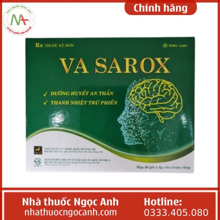 Thuốc Va Sarox là gì, có tác dụng gì, giá bao nhiêu, mua ở đâu?