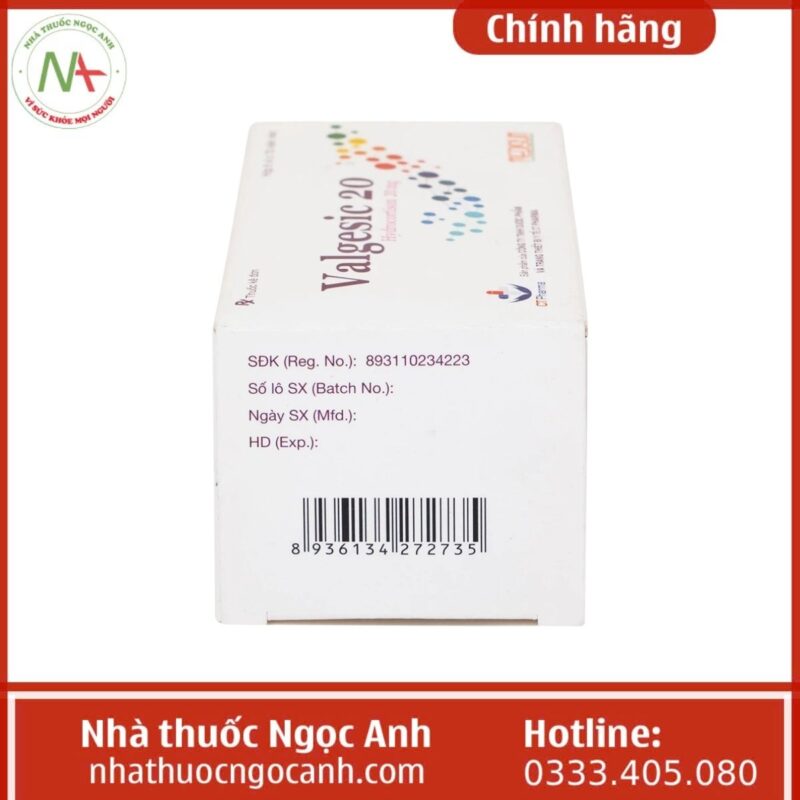 Thuốc Valgesic 20mg Medisun (Hydrocortisone) có tác dụng gì?
