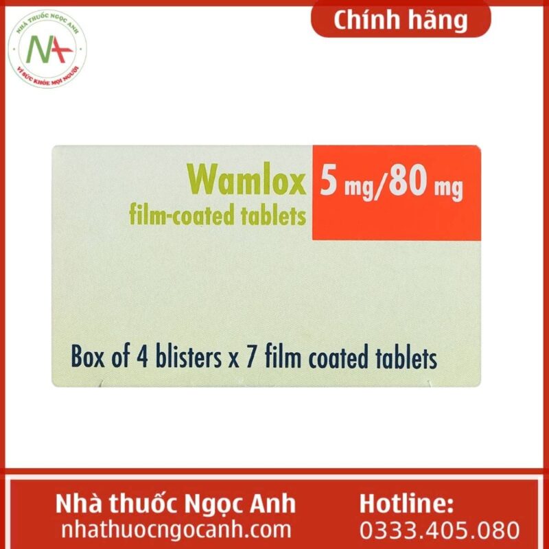 Thuốc Wamlox 5mg/80mg (Amlodipine, Valsartan) có tác dụng gì?