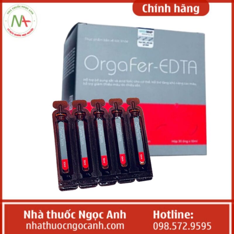 OrgaFer-EDTA có tác dụng gì, có tốt không, giá bao nhiêu, mua ở đâu?