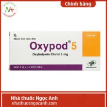 Thuốc Oxypod 5 (Oxybutynin) là thuốc gì, có tác dụng gì, giá bao nhiêu?