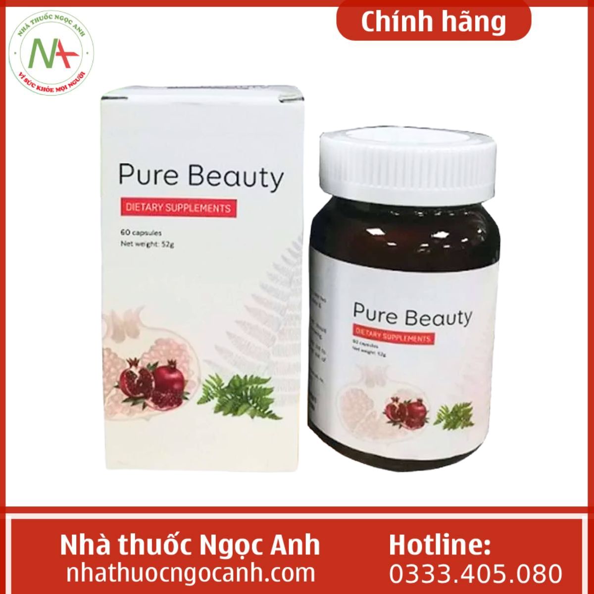 Pure Beauty có tác dụng gì, có tốt không, giá bao nhiêu, mua ở đâu?