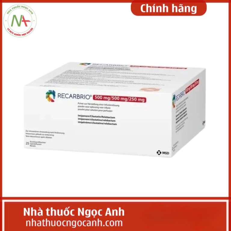 Thuốc Recarbrio có thành phần là gì, dùng để điều trị bệnh gì?