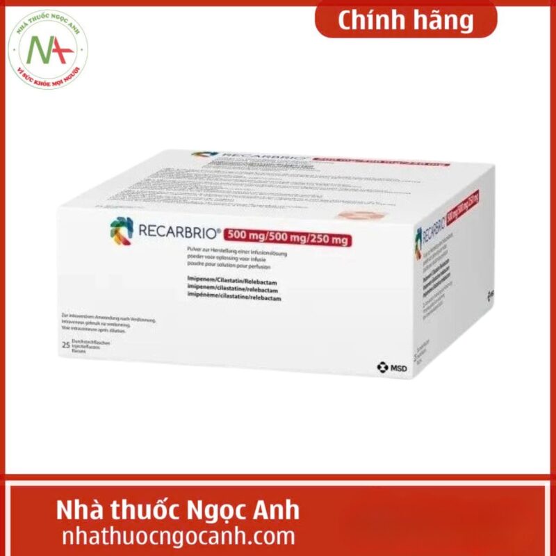 Thuốc Recarbrio có thành phần là gì, dùng để điều trị bệnh gì?