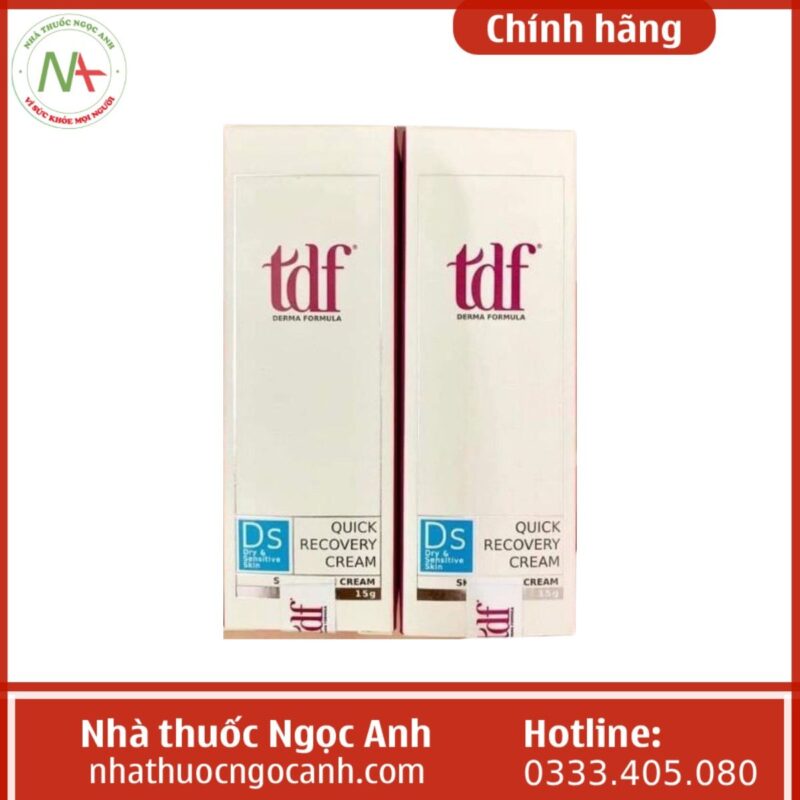TDF Quick Recovery Cream là kem gì, mua ở đâu, giá bao nhiêu?