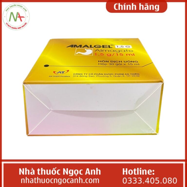Thuốc Amalgel 1.5g (Almagate) là thuốc gì, mua ở đâu, giá bao nhiêu?