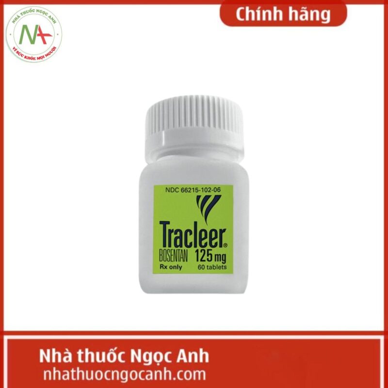 Thuốc Tracleer 125mg (Bosentan) là thuốc gì, mua ở đâu, giá bao nhiêu?