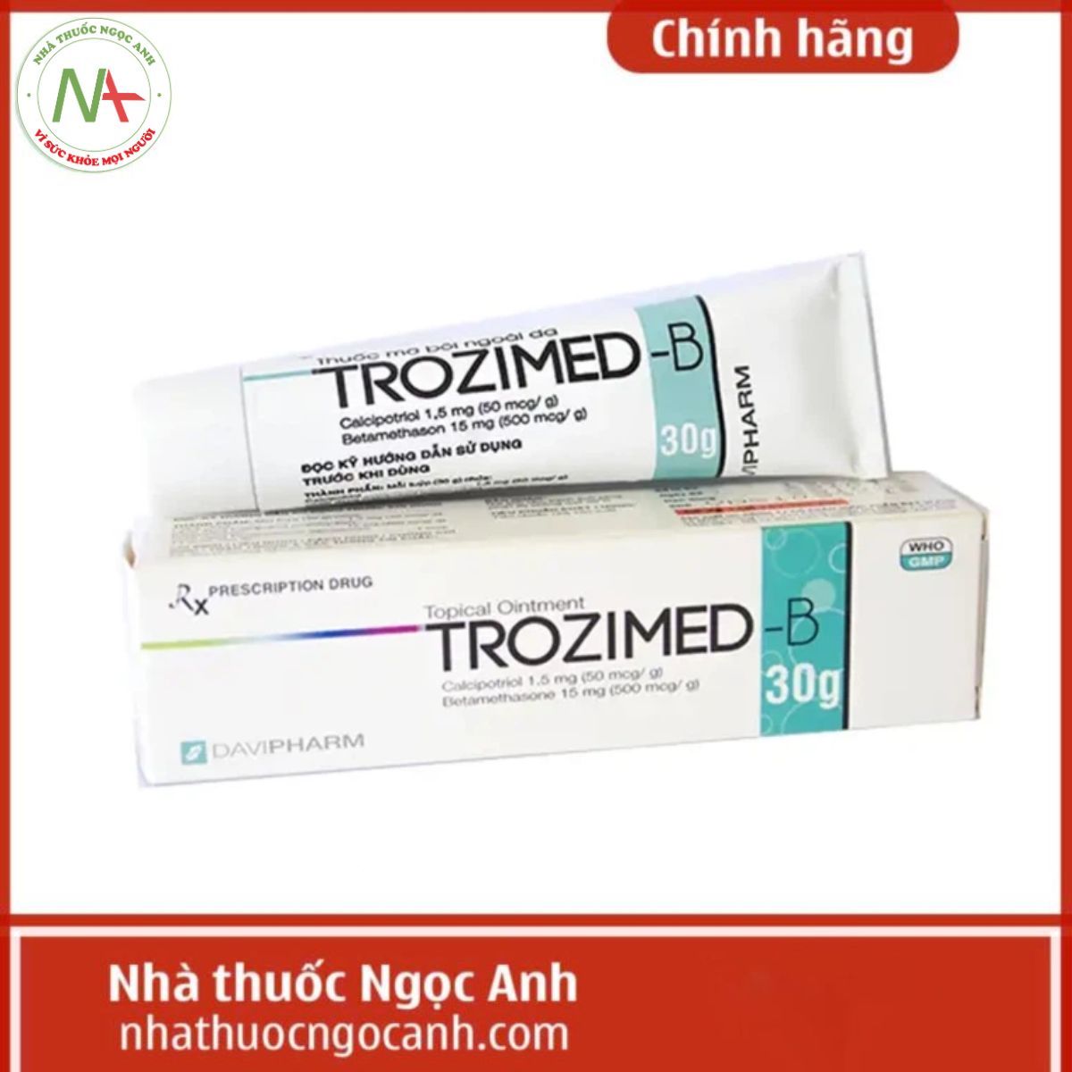 Thuốc Trozimed-B 30g là thuốc gì, có tác dụng gì, giá bao nhiêu?