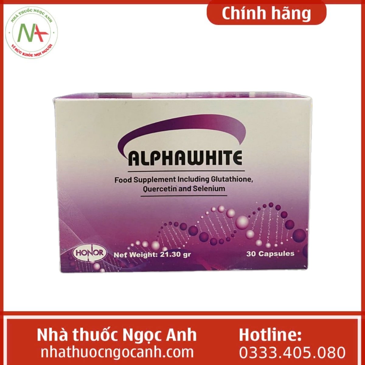 Alphawhite có công dụng gì? Tìm mua ở đâu? Có giá bao nhiêu?