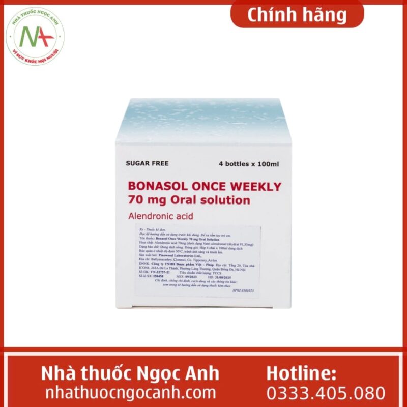 Thuốc Bonasol Once Weekly 70mg Oral Solution (Alendronic) mua ở đâu?