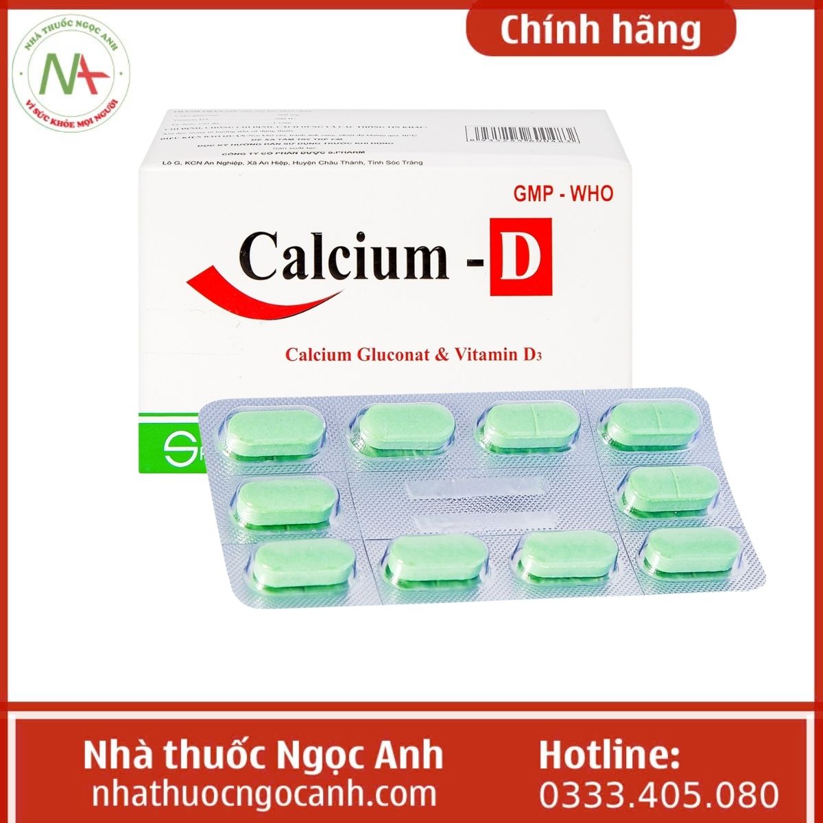 Thuốc Calcium - D S.Pharm (Calci gluconat, Vitamin D) có tác dụng gì?