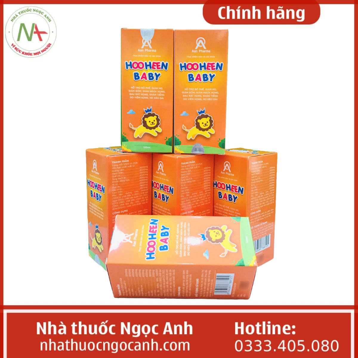 Thuốc Hooheen Baby có tác dụng gì, giá bao nhiêu, mua ở đâu?