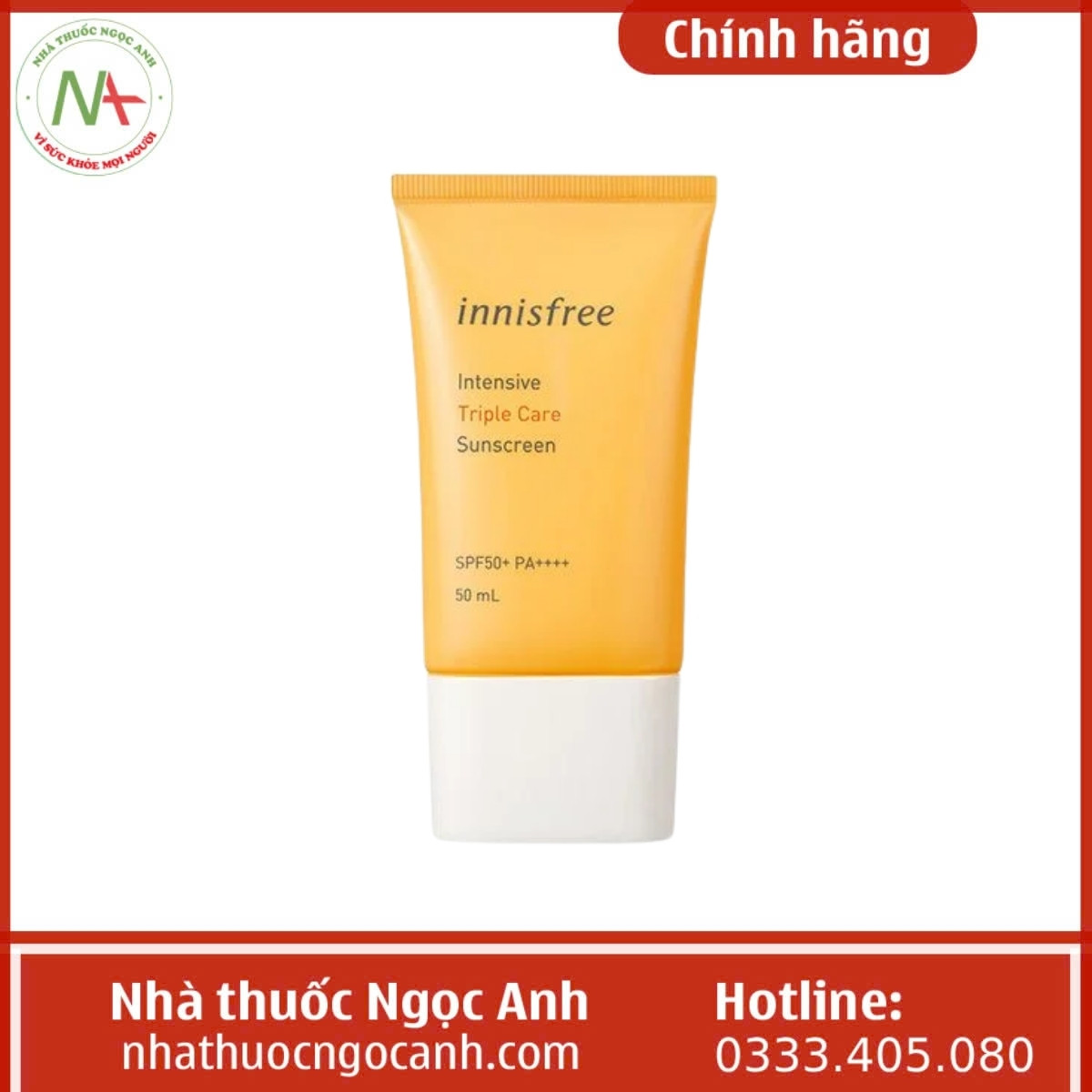Innisfree Intensive Triple-shield Sunscreen SPF 50+ PA++++ mua ở đâu?