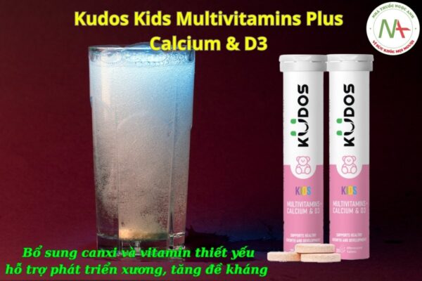 Kudos Kids Multivitamins Plus Calcium & D3 có tác dụng gì? Mua ở đâu?