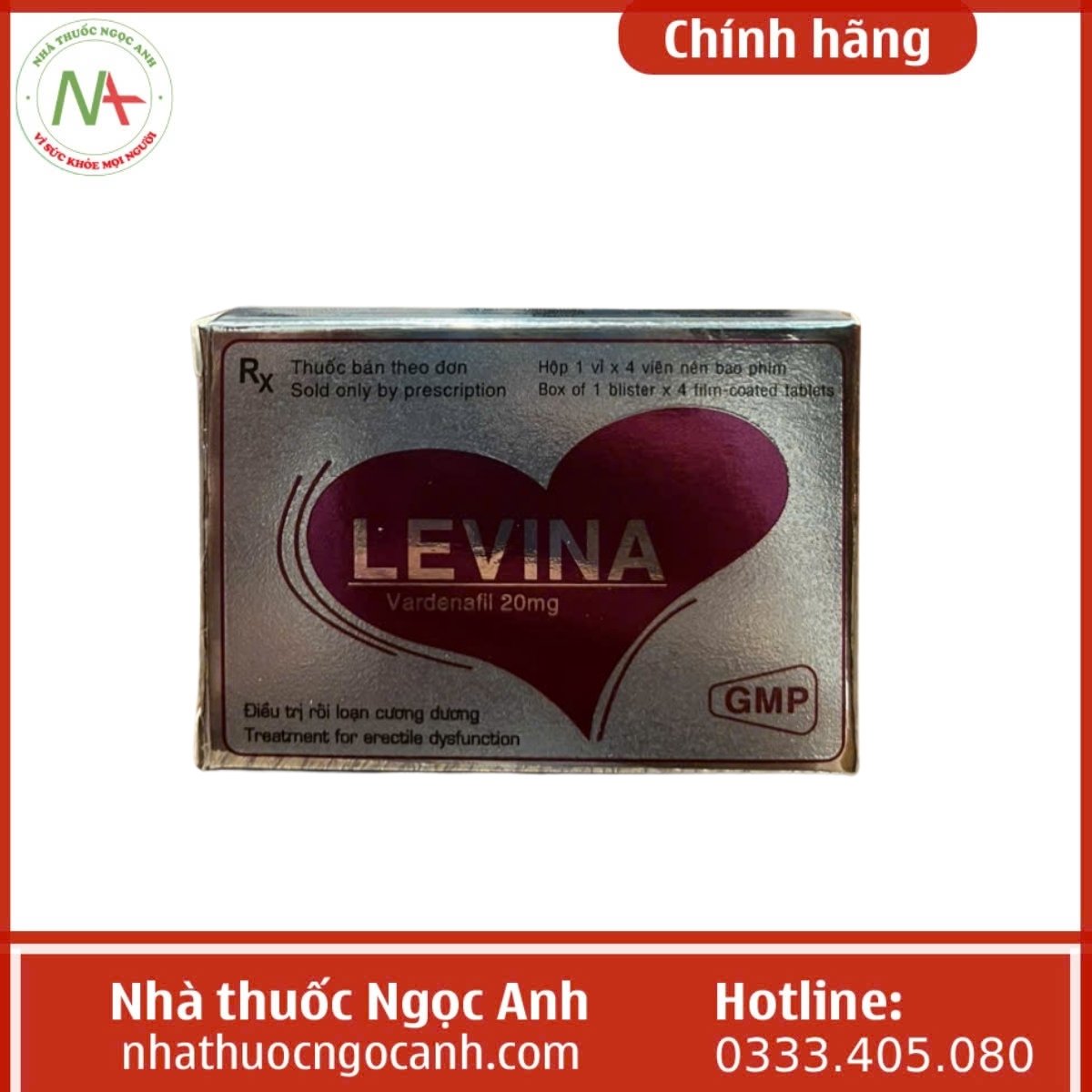 Thuốc Levina 20mg có tốt không, bao lâu thì có tác dụng, giá bao nhiêu ...