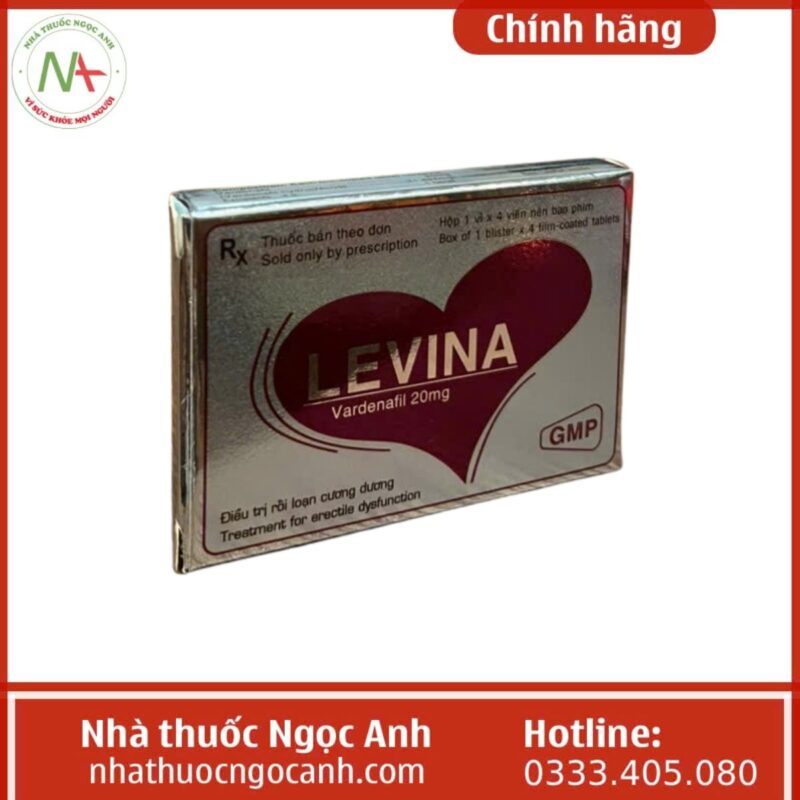 Thuốc Levina 20mg có tốt không, bao lâu thì có tác dụng, giá bao nhiêu ...