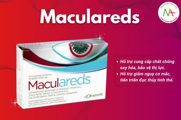 Maculareds là thuốc gì, có tác dụng gì, giá bao nhiêu, mua ở đâu?