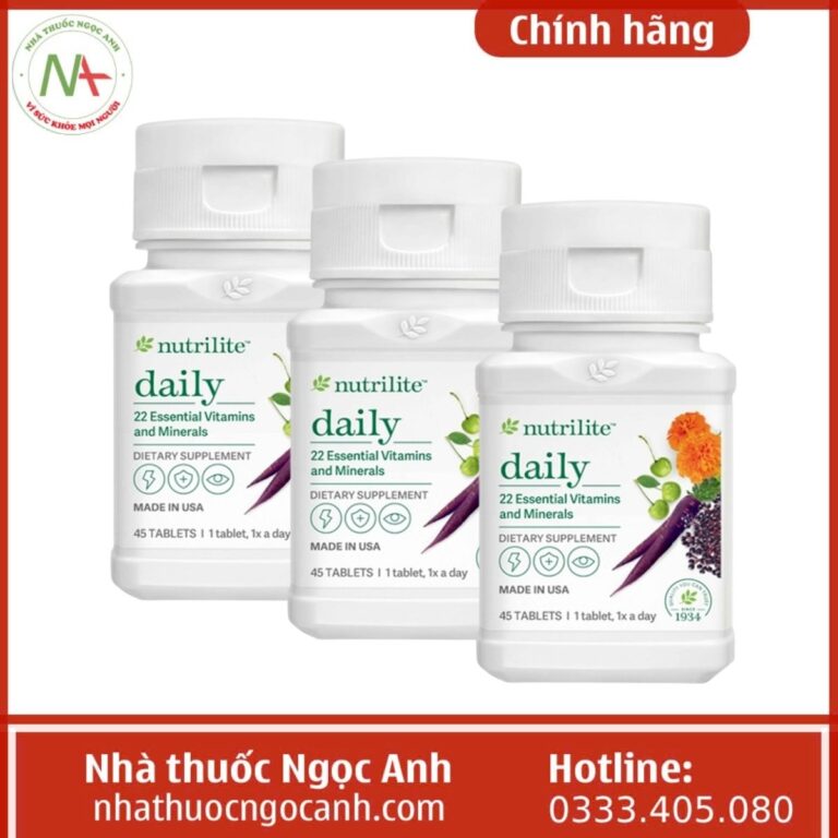 Nutrilite™ Daily có tác dụng gì? Tìm mua ở đâu? Giá bao nhiêu?