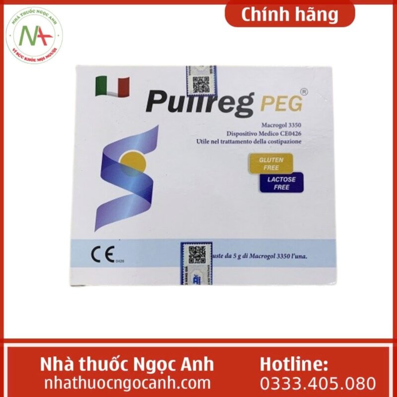 Gói bột nhuận tràng Pulireg PEG có tác dụng gì? Tìm mua ở đâu?