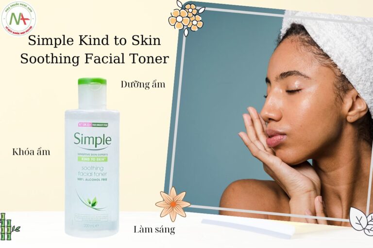 Simple Kind to Skin Soothing Facial Toner tác dụng gì, giá bao nhiêu?