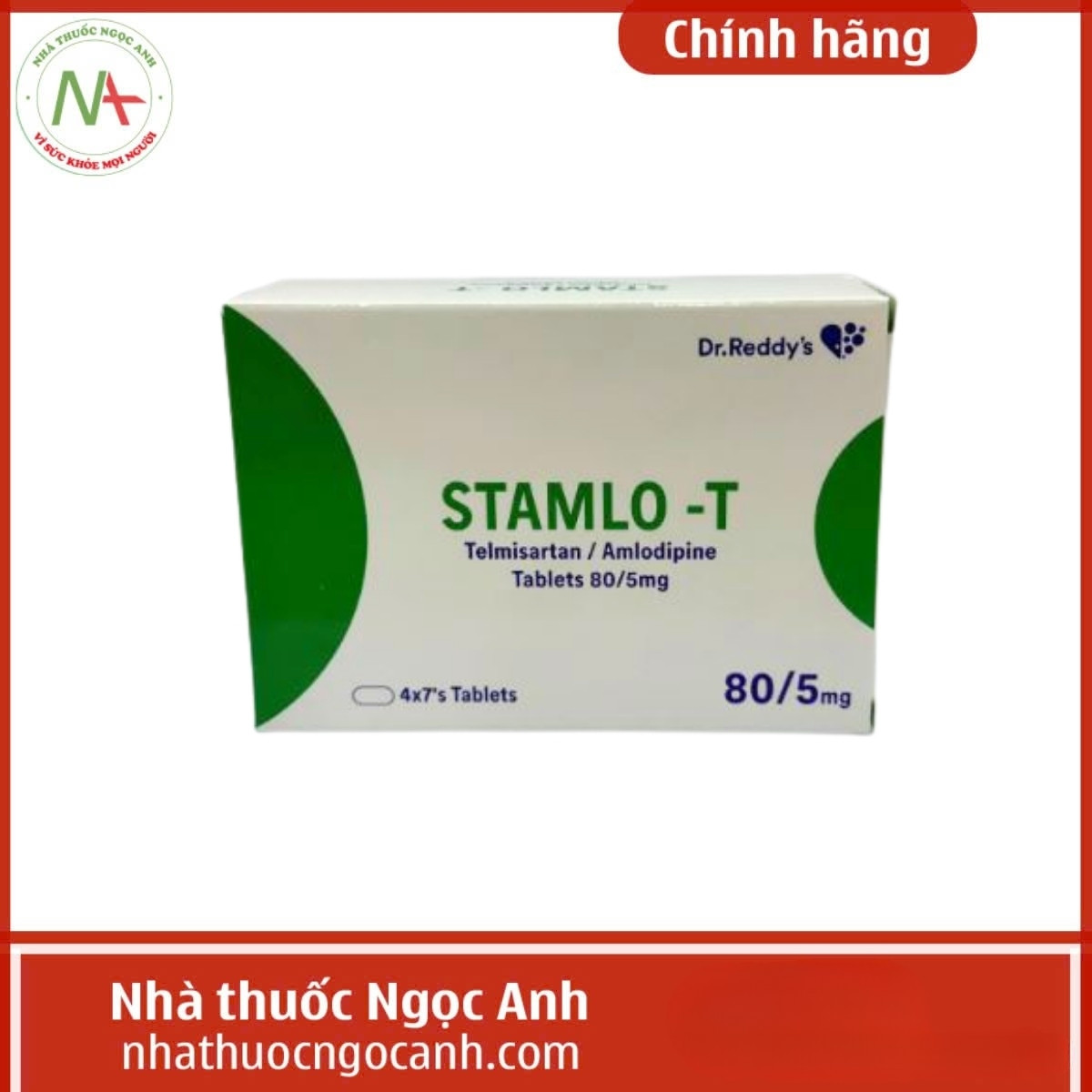 Thuốc Stamlo-T 80/5 (Telmisartan, Amlodipine) có tác dụng gì?