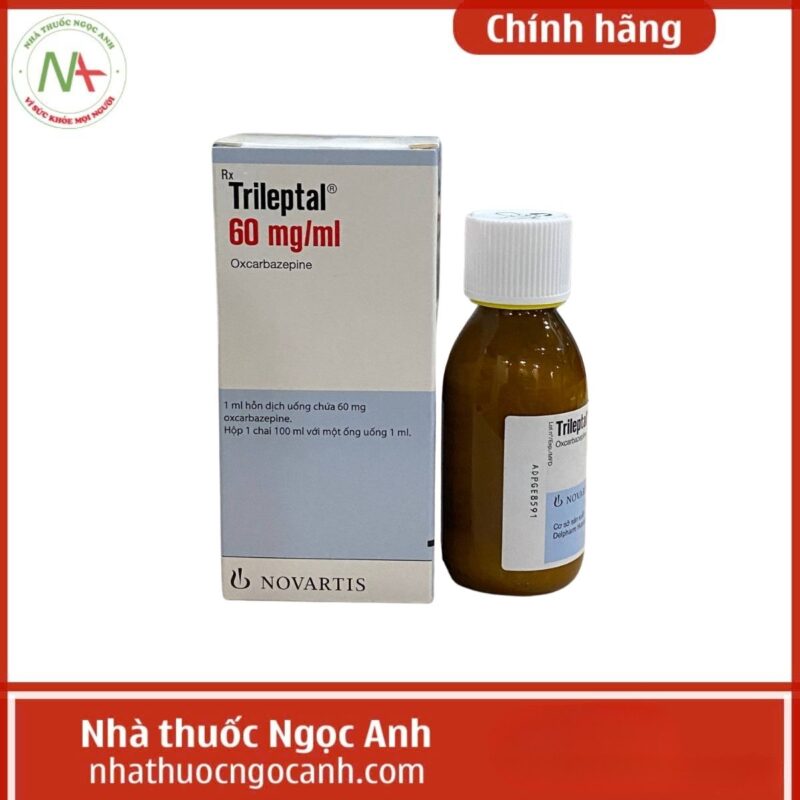Thuốc Trileptal 60mg/ml (Oxcarbazepine) có tác dụng gì? Mua ở đâu?