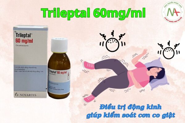 Thuốc Trileptal 60mg/ml (Oxcarbazepine) có tác dụng gì? Mua ở đâu?