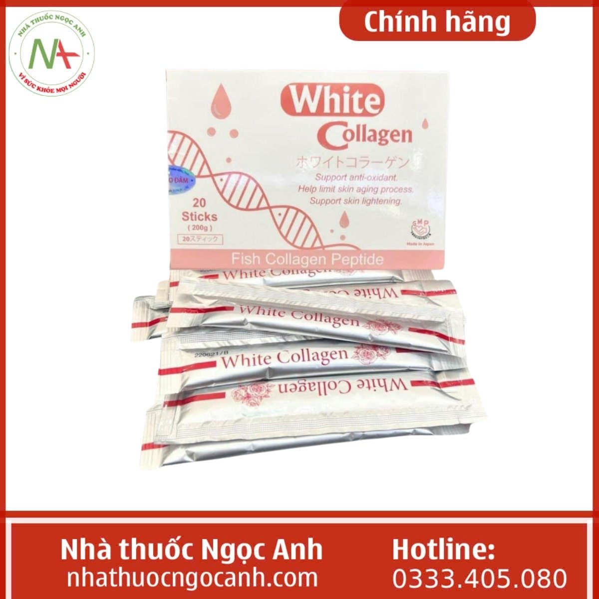 White Collagen Fish Collagen Peptide (Collagen, Glutathion) mua ở đâu?
