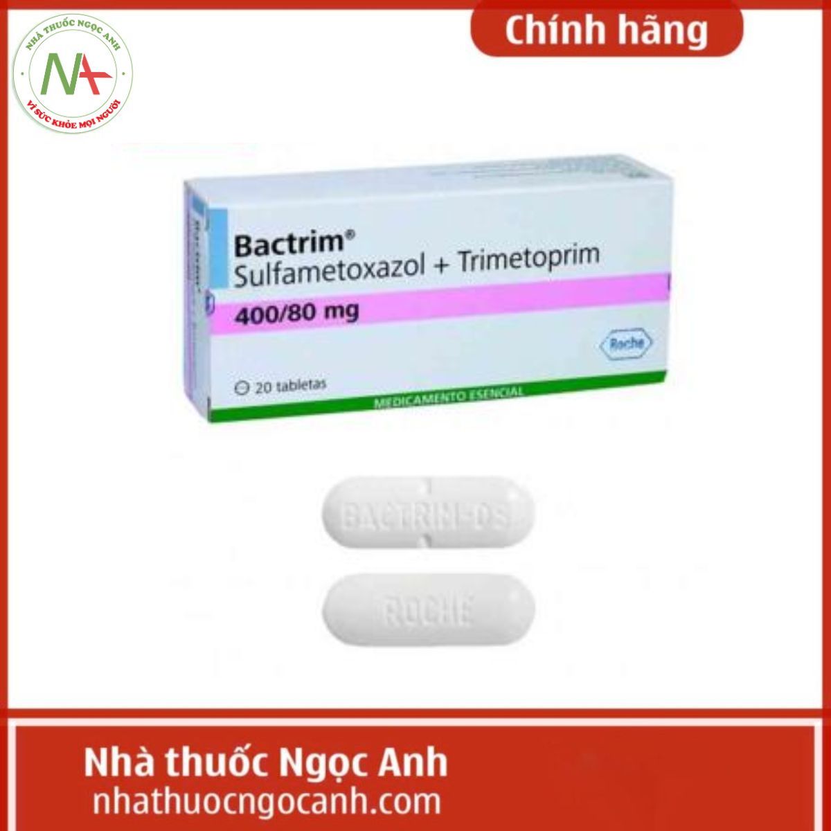 Thuốc Bactrim 400/80mg (Trimethoprim, Sulfamethoxazole) có tác dụng gì?