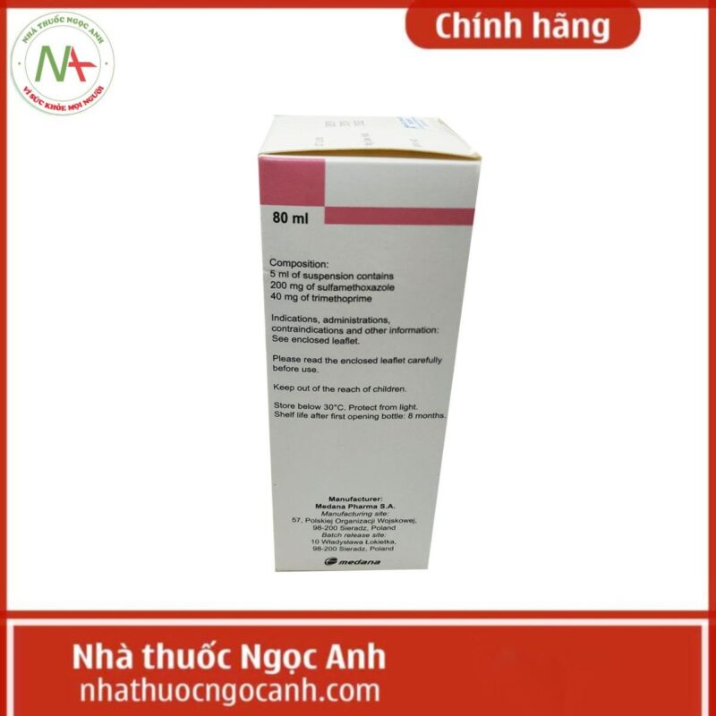 Thuốc Biseptol 200mg/400mg (Sulfamethoxazol, Trimethoprim) là thuốc gì?