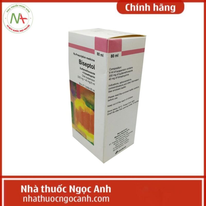 Thuốc Biseptol 200mg/400mg (Sulfamethoxazol, Trimethoprim) là thuốc gì?