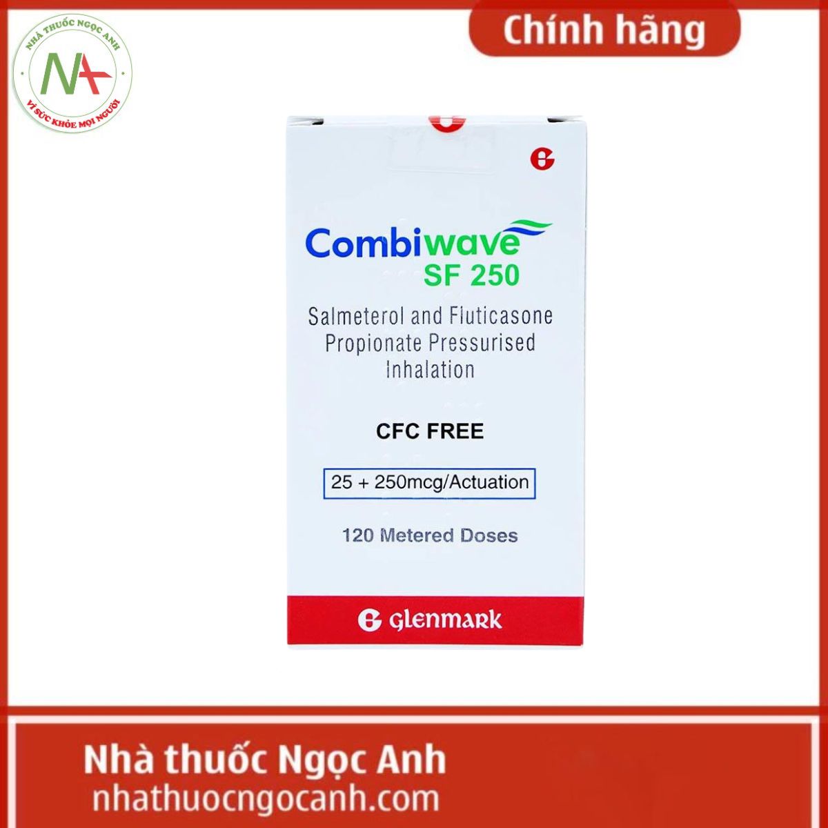 Thuốc Combiwave SF 250 (Salmeterol xinafoate, Fluticasone) là thuốc gì?