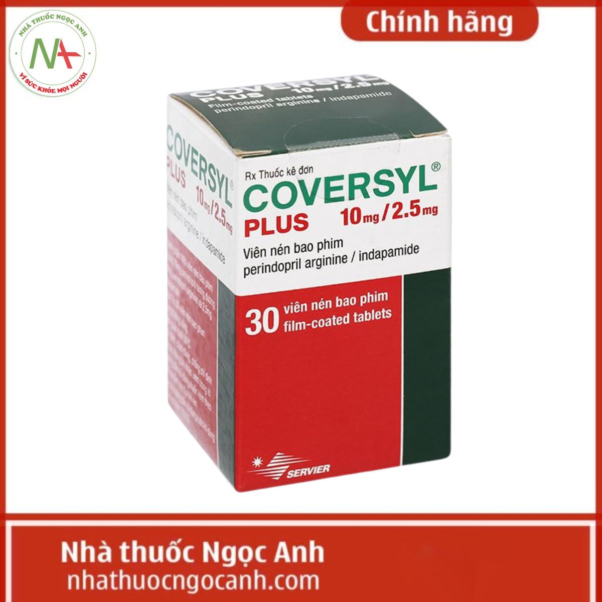 Thuốc Coversyl Plus 10mg/2.5mg (Perindopril, Indapamide) có tác dụng gì?