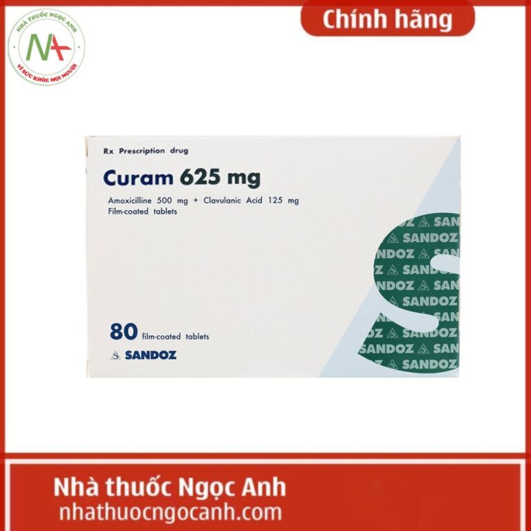 Thuốc Curam 625mg (Amoxicillin, Acid clavulanic) có tác dụng gì?