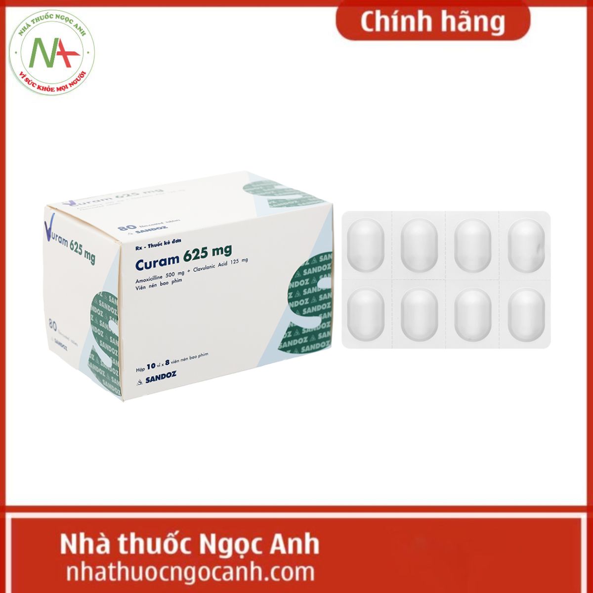 Thuốc Curam 625mg (Amoxicillin, Acid clavulanic) có tác dụng gì?