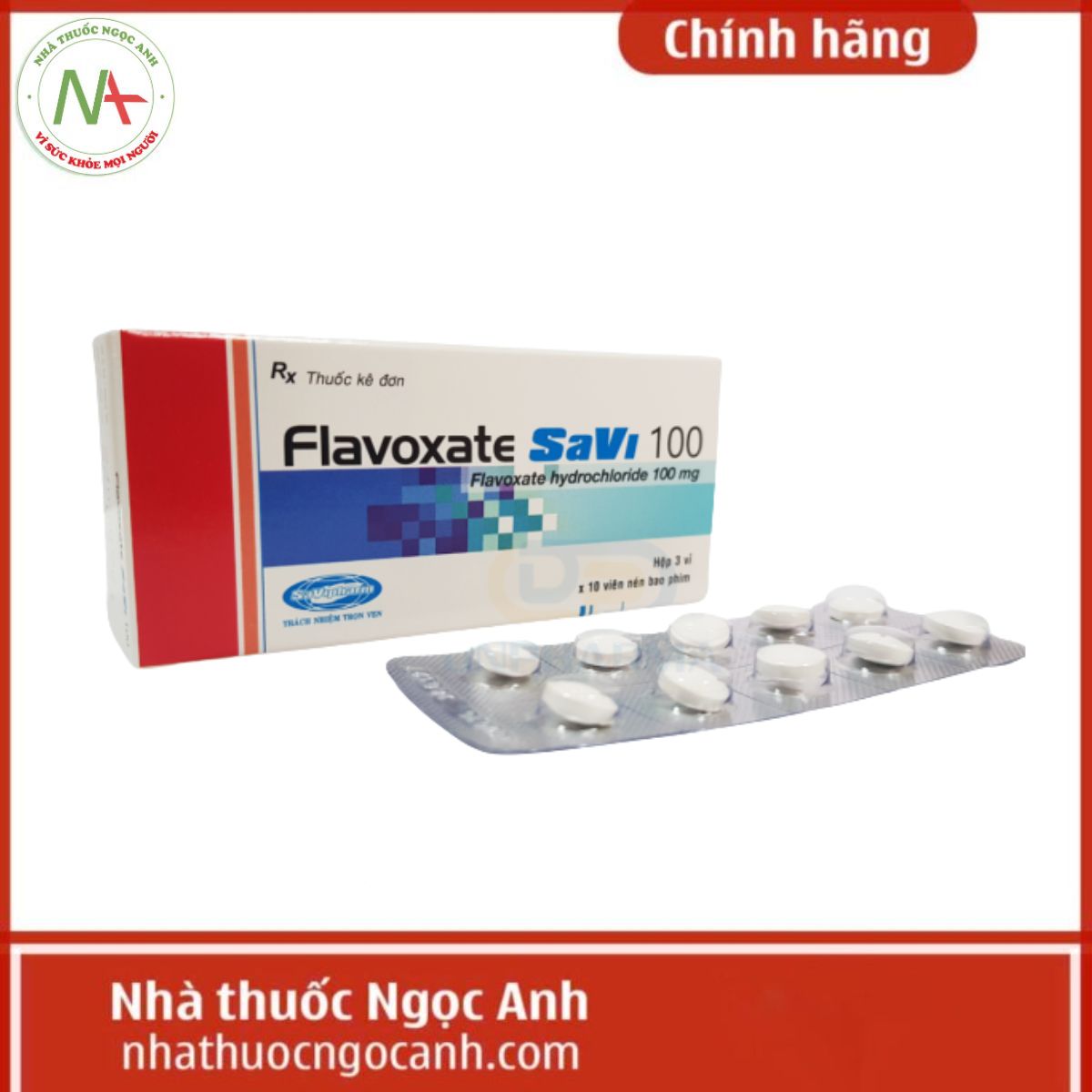 Thuốc Flavoxate Savi 100 (Flavoxate hydroclorid) có tác dụng gì?