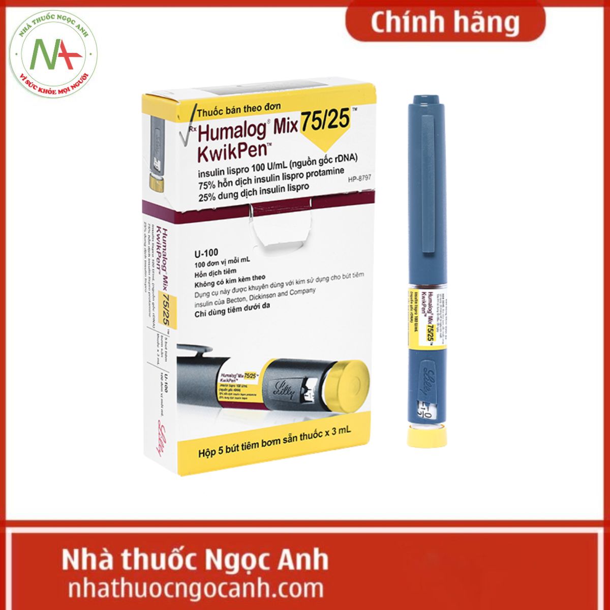 Thuốc Humalog Mix 75/25 Kwikpen là thuốc gì, có tác dụng gì?