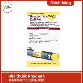 Thuốc Humalog Mix 75/25 Kwikpen là thuốc gì, có tác dụng gì?