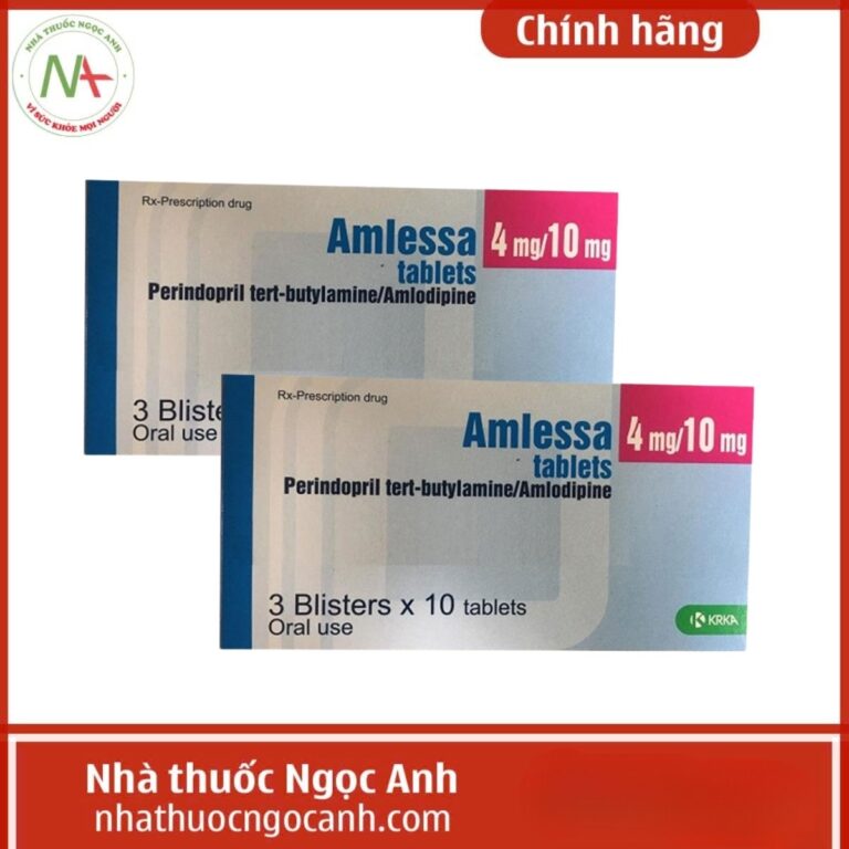 Thuốc Amlessa 4mg/10mg tablets (Perindopril, Amlodipin) mua ở đâu?