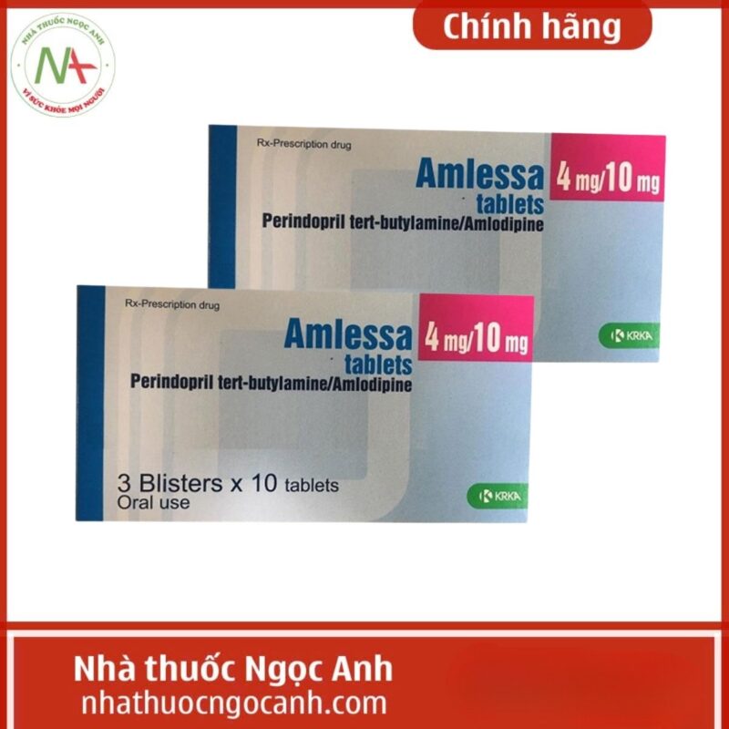 Thuốc Amlessa 4mg/10mg tablets (Perindopril, Amlodipin) mua ở đâu?