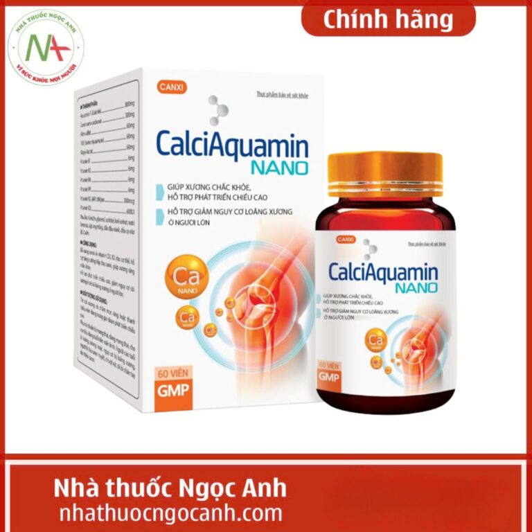 Thuốc Calci Aquamin Nano giá bao nhiêu? Mua ở đâu chính hãng?