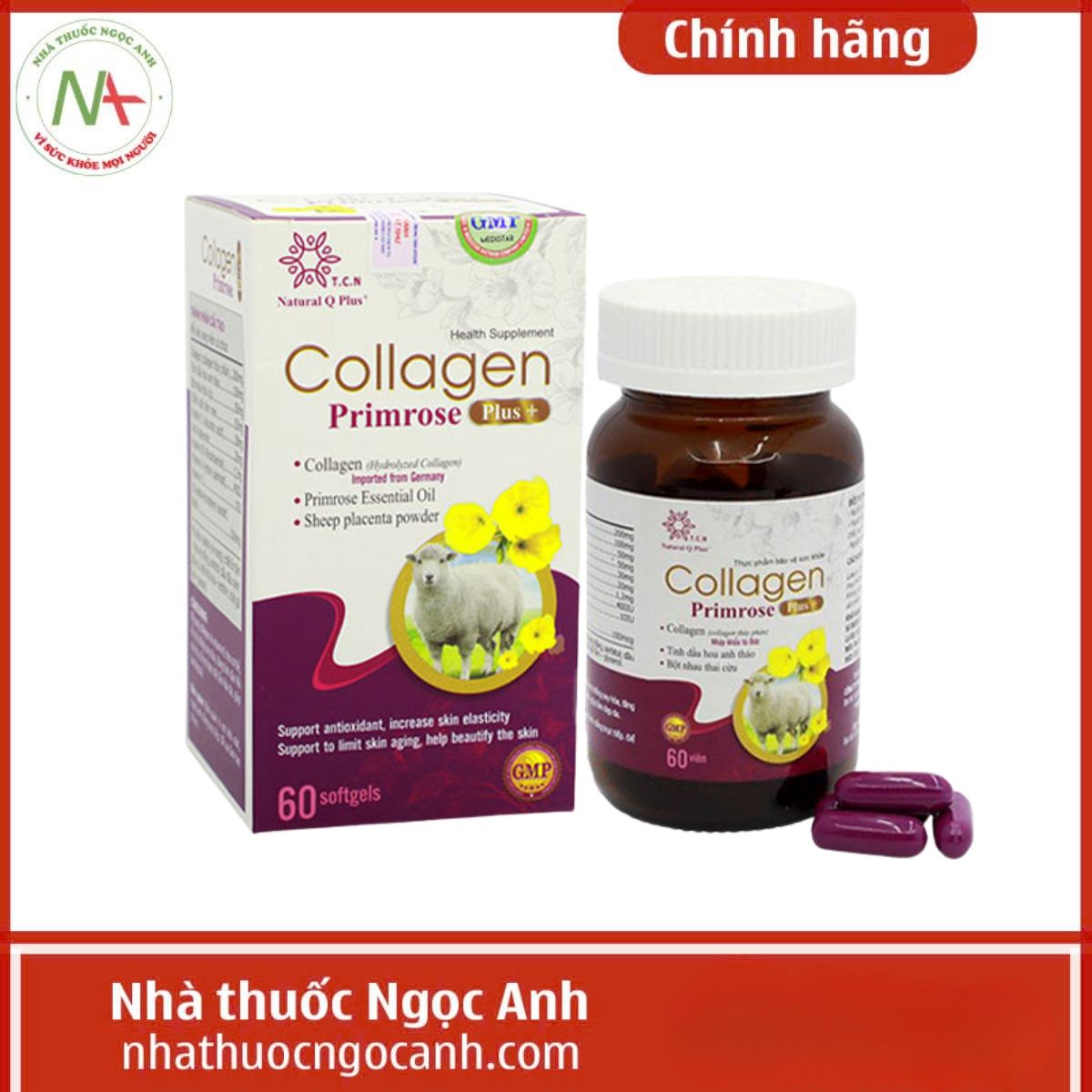Thuốc Collagen Primrose Plus+ giá bao nhiêu? Mua ở đâu uy tín?