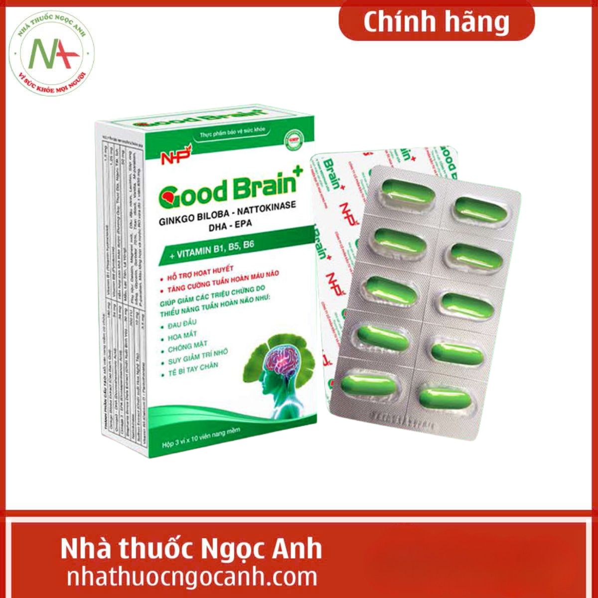 Thuốc Good Brain+ giá bao nhiêu? Mua ở đâu uy tín? Có tác dụng gì?