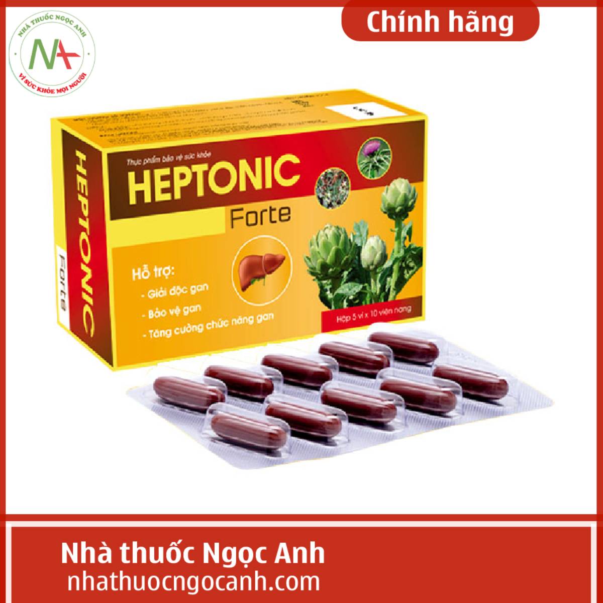 Thuốc Heptonic Forte giá bao nhiêu? Mua ở đâu? Có tốt không?
