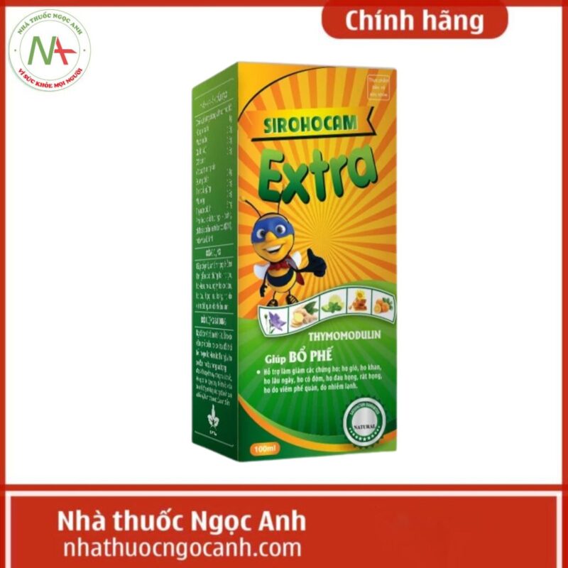 Sirohocam Extra 100ml có tác dụng gì, có tốt không, giá bao nhiêu?