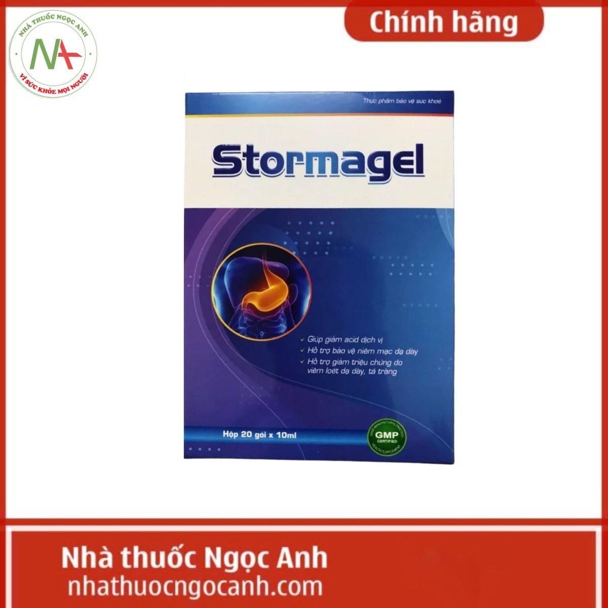 Stormagel có tác dụng gì, có tốt không, giá bao nhiêu, mua ở đâu?